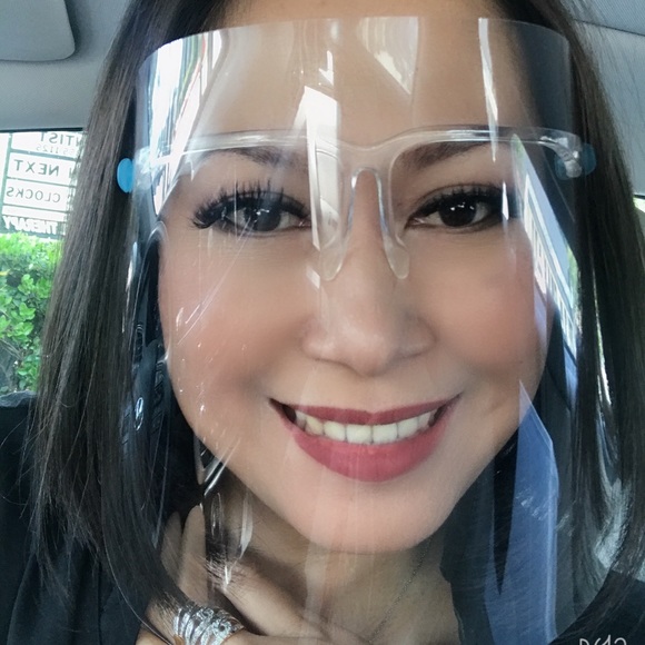 Other | Face Shield Full Cover Clear Glasses Reusable New | Poshmark